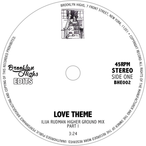 Isaac Hayes / Love Theme (Ilija Rudman - Higher Ground Mixes) – Luv4Wax