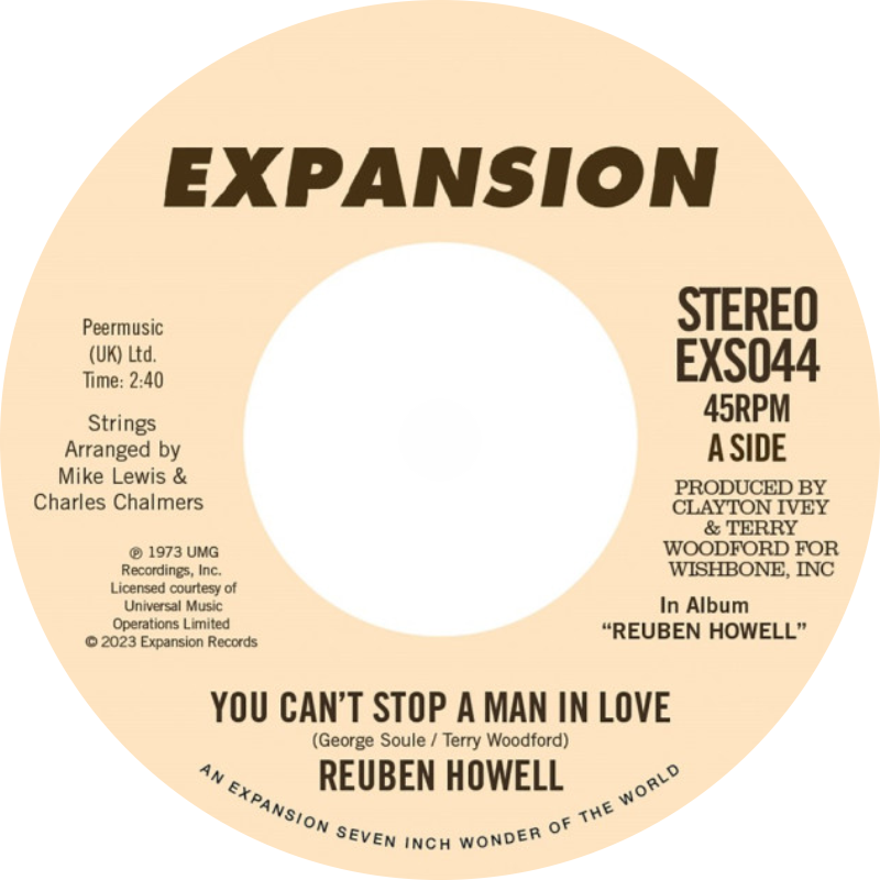 Reuben Howell / You Can't Stop A Man In Love b/w When You Take Another ...