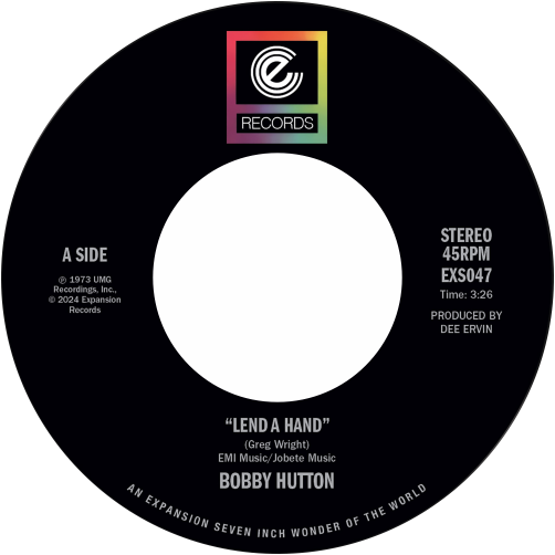 Bobby Hutton / Lend A Hand b/w Come See What’s Left Of Me – Luv4Wax