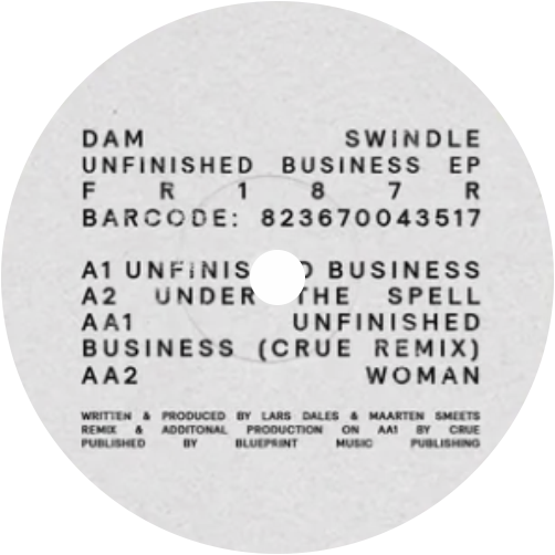 Dam Swindle / Unfinished Business EP (2024 Repress) – Luv4Wax