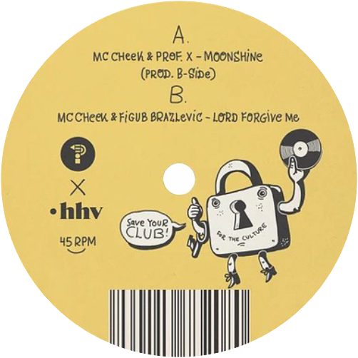 MC Cheek & Prof. X, MC Cheek & Figub Brazlevic / Moonshine b/w Lord Fo ...