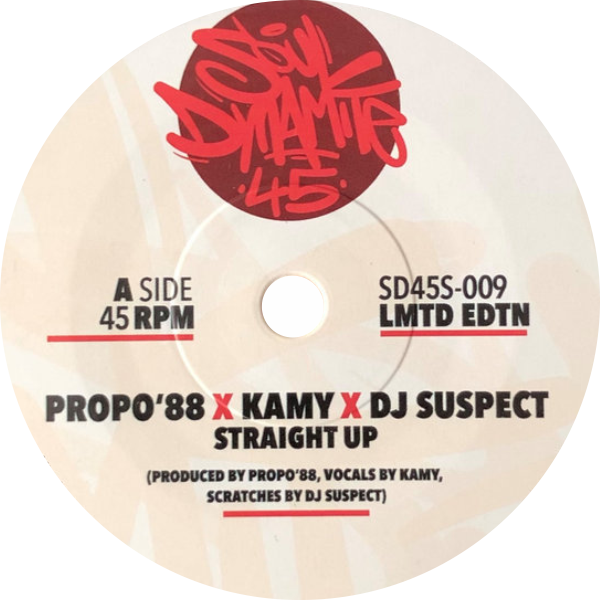 Propo '88, Kamy, DJ Suspect / Straight Up (Orange Vinyl) – Luv4Wax