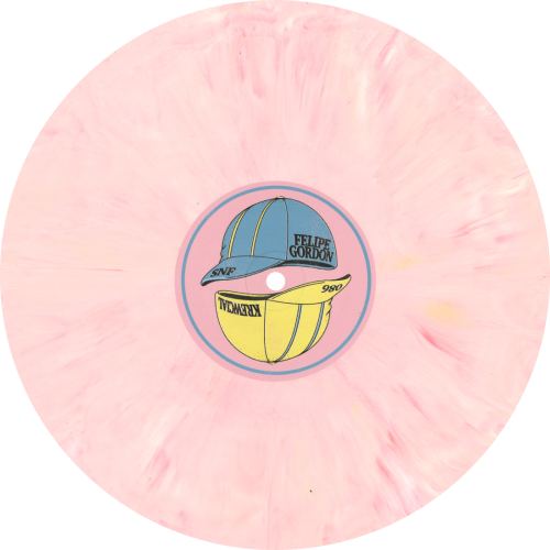 Felipe Gordon, Krewcial / The Ride EP (PInk Marbled Color Vinyl) – Luv4Wax