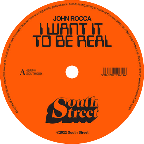 John Rocca / I Want It To Be Real (Late Nite Tuff Guy & Farley 'Jackma ...