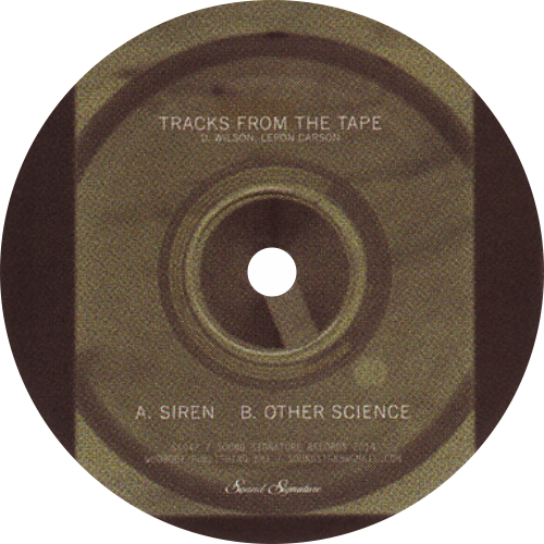 D. Wilson, Leron Carson / Tracks From The Tape – Luv4Wax